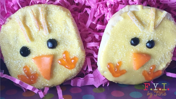 Easter Chick Cookies • FYI by Tina